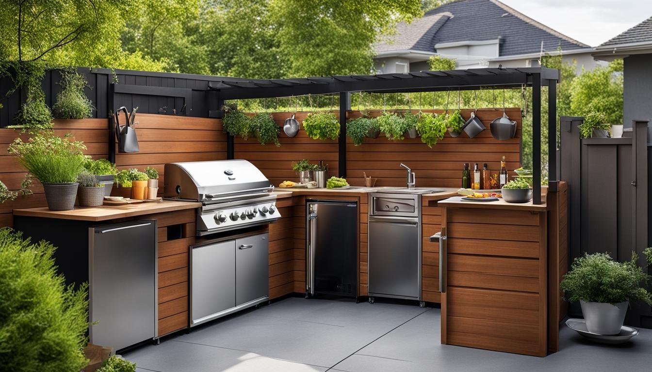 14 Small Outdoor Kitchen Ideas - StyleLagoon