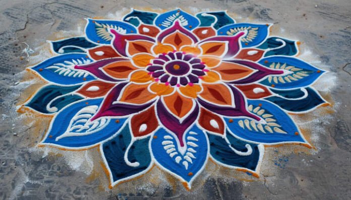 10 Best Small Rangoli Designs for Home - StyleLagoon