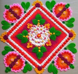 10 Best Small Rangoli Designs for Home - StyleLagoon