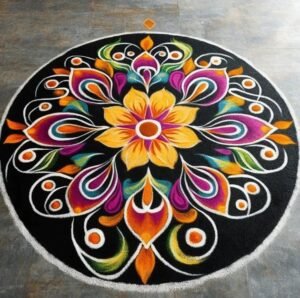 10 Best Small Rangoli Designs for Home - StyleLagoon