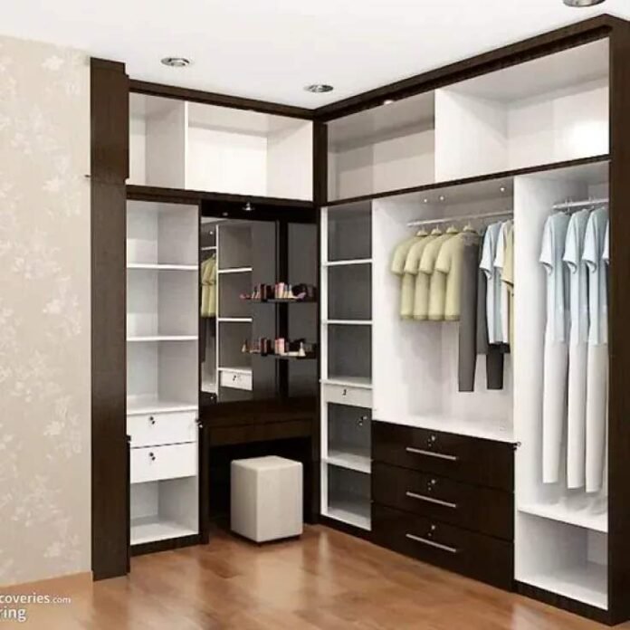 11 Modern L Shape Wardrobe Design for Smart Storage - StyleLagoon