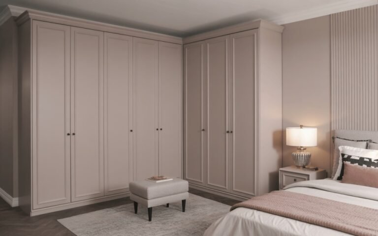 11 Modern L Shape Wardrobe Design for Smart Storage - StyleLagoon
